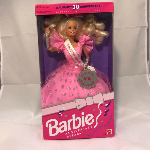 Mattel | Toys | 992 Mattel Barbie Anniversary Star Doll 2282 | Poshmark